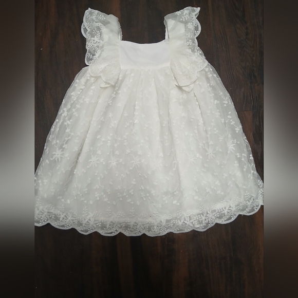 Edgehill Collection | Dresses | Edgehill Collection Ivory Floral Kids ...